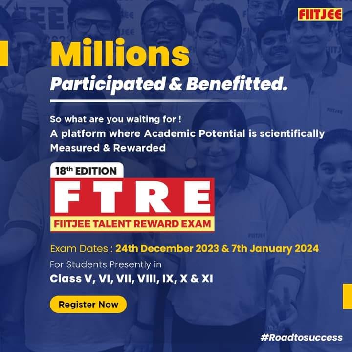 FTRE — FIITJEE Talent Reward Exam | by FIITJEE PUNE CENTRE | Medium
