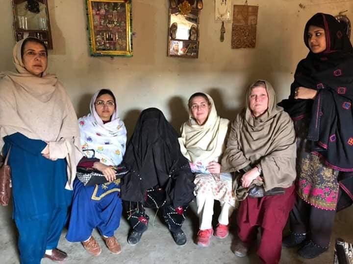 Today a delegation of Pashtun women activists and political workers ...