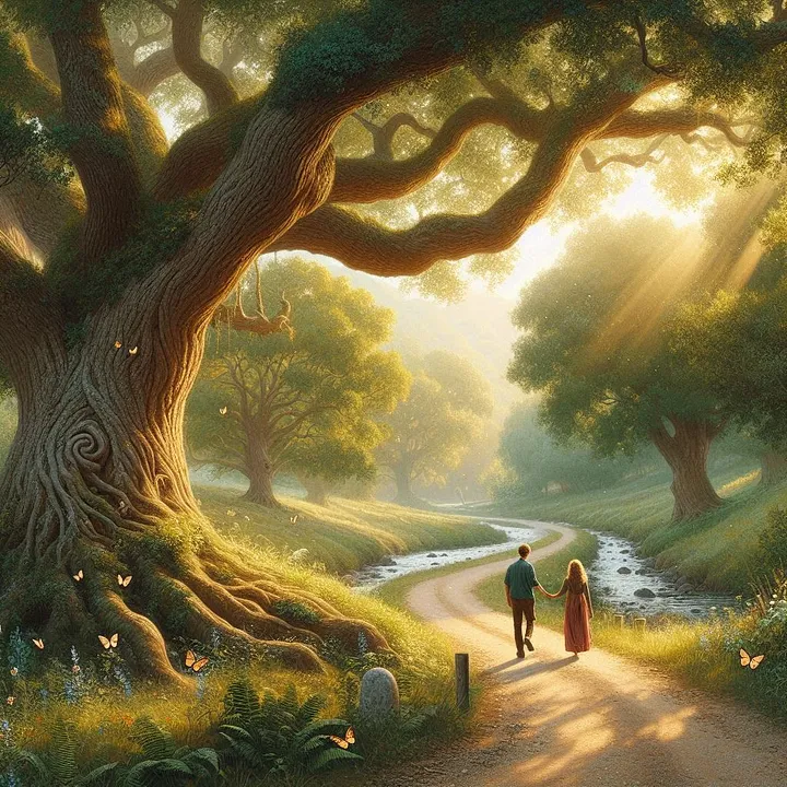The Yellow Path. Sparkle City Prompt … | by Judy Haratz Cohen | Sparkle ...