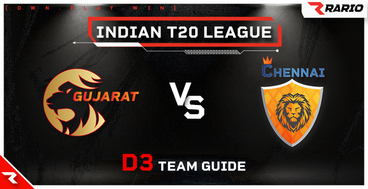 Indian T20 League 2023 — Match 1: Gujarat vs Chennai | D3 Guide | by ...