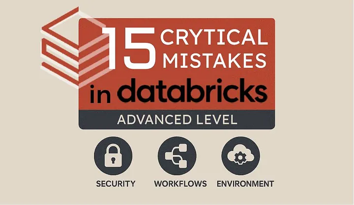 [翻訳] 上級開発者が犯してしまう15の重大なDatabricksの間違い: セキュリティ、ワークフロー、環境 #Databricks - Qiita