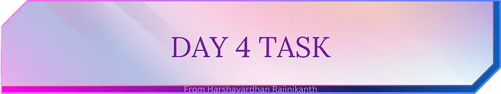 GitHub - Harsha-2324/Day-4-Task: This repository is created for Day 4 Task in GUVI