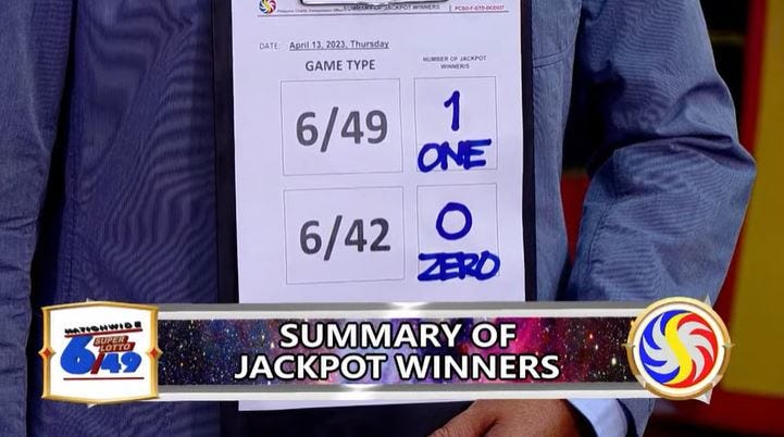 Lone bettor wins Php 29M Super Lotto 6/49 jackpot | by PCSOgames | Medium