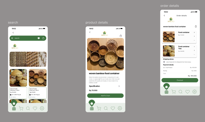 UI/UX Case Study : Design Thinking (Woven Bamboo) | by Pajarar | Sep ...