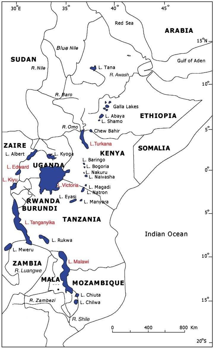 Exploring the East African Rift Lakes Pt 6: the Southern Rift Lakes ...