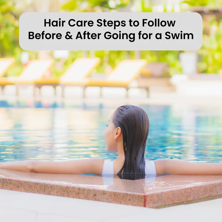 Hair Care Steps to Follow Before & After Going for a Swim | by Aromatic ...