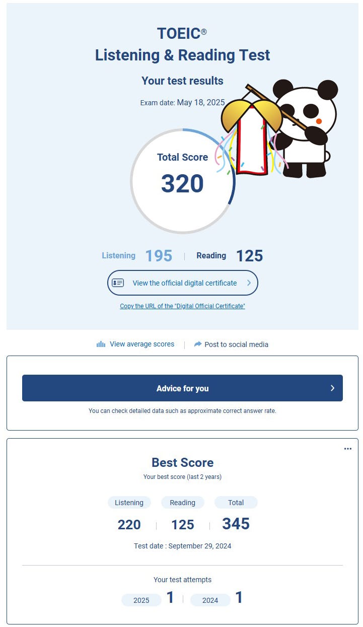 Carving My Own Path to TOEIC at My Own Pace | by Tadashi Kagabu 利部忠 | Medium