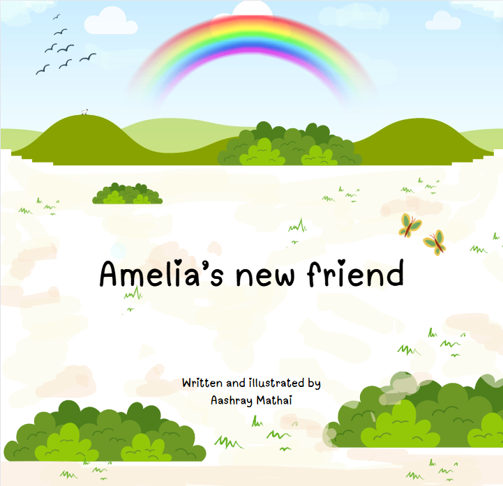 Amelia’s new friend - Aashray Mathai - Medium