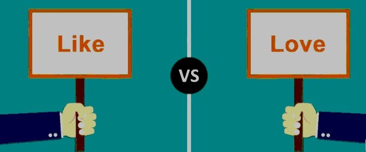 Like Vs Love: The Main Differences And When To Use Them – TUGY