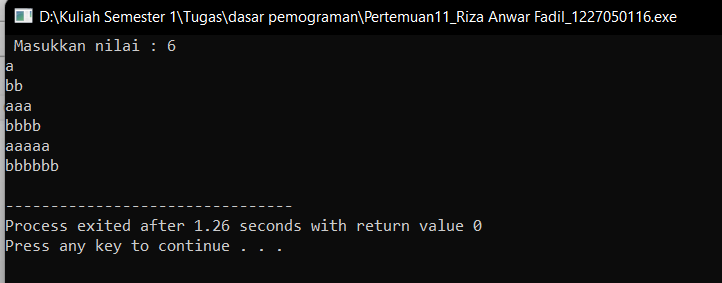 Program Nested Loop Di C Rizaafadil Medium