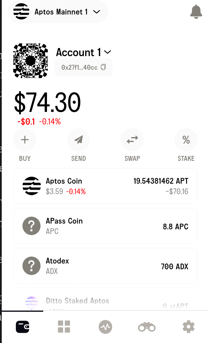 What is Martian Aptos Wallet? Reviews and instructions for using the Martian Aptos Wallet | by ...