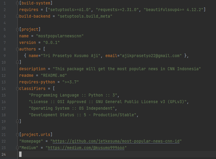 Mastering Python by Creating Scraper to Most Popular News in cnnindonesia.com — Part 4: Publish ...
