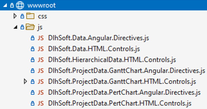 JavaScript GanttChartView in a Blazor server app | by DlhSoft | Gantt ...