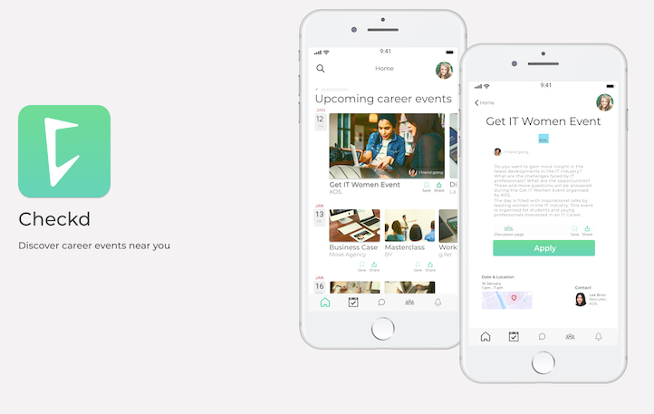 Checkd: One platform for career-related events | by Buket Yildiz ...