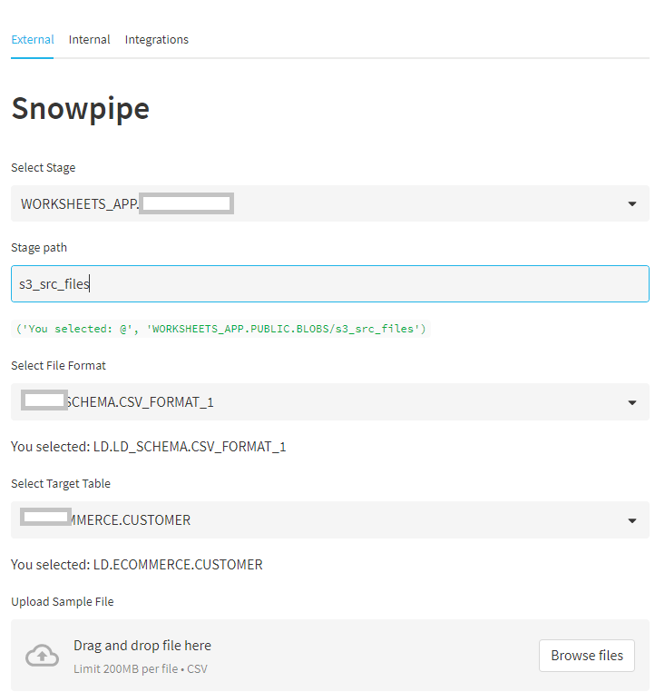 Automate Snowflake Snowpipe creation using Streamlit, Python. | by ...