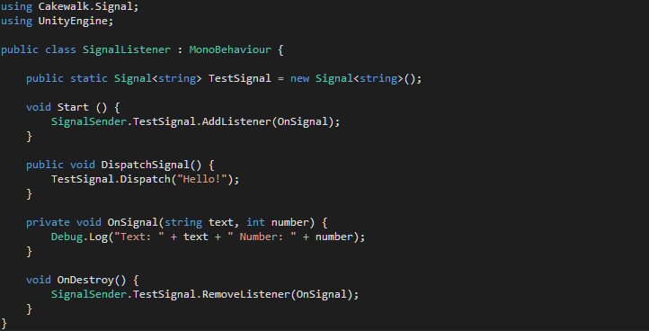 A simple event system (Unity). This is going to be a short post, but… | by Johan Svensson ...