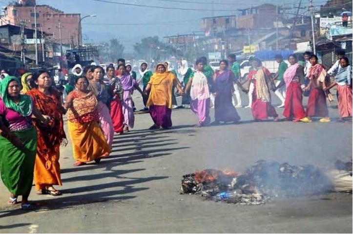 MANIPUR BURNING. Fresh violence #India Govt. | by JNCONST | Feb, 2024 ...