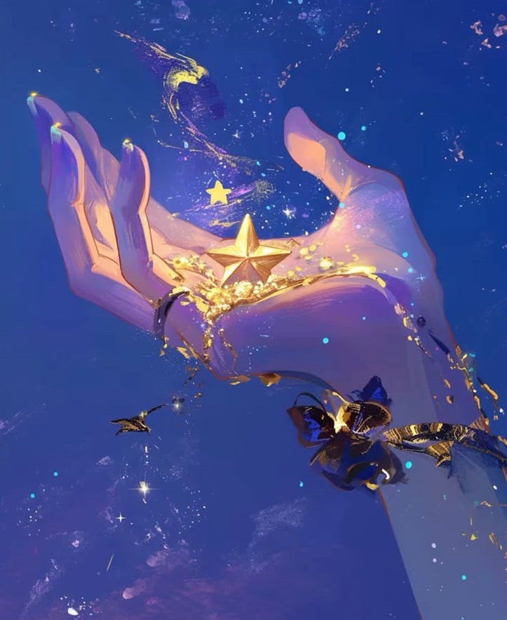 Astraea: The Hues of the Stars Oh Astraea, as darkness dominates the ...