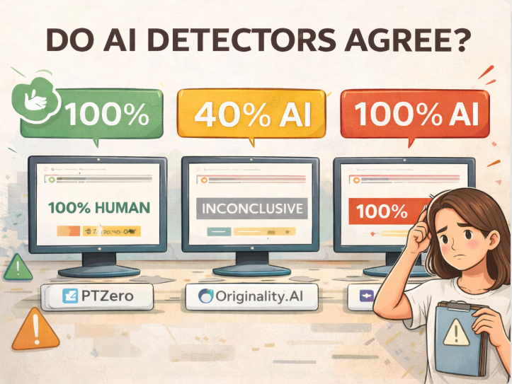 The AI Detector Dilemma: Why Different Tools Give Wildly Different ...