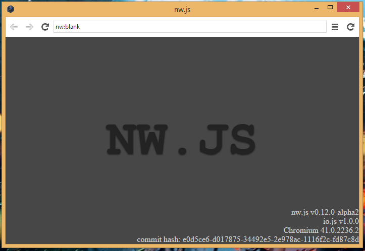 Creando aplicaciones de escritorio con tecnologías web (NW.js) | by ...