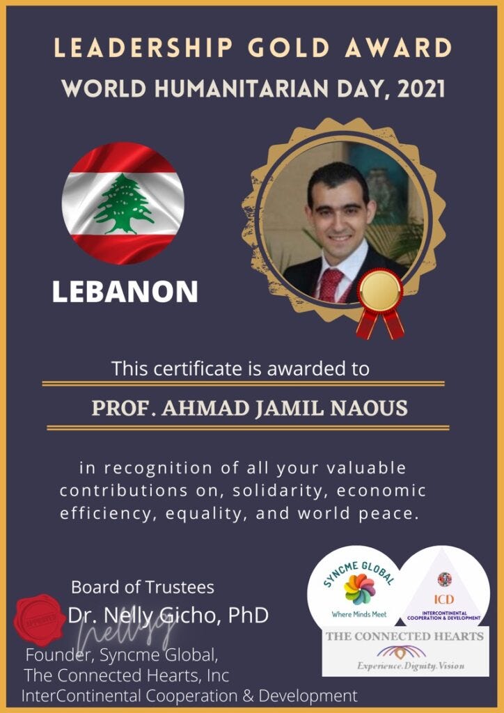 Interview With Prof. Ahmad J. Naous on Leadership In A Chaotic World ...