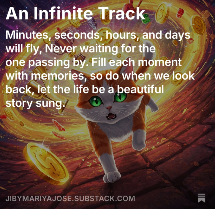 An Infinite Track. Let me tell you a story about a man… | by Jiby ...