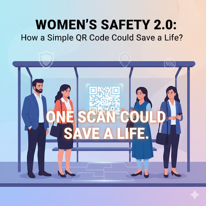 Women’s Safety 2.0: How a Simple QR Code Could Save a Life? | by Girish ...