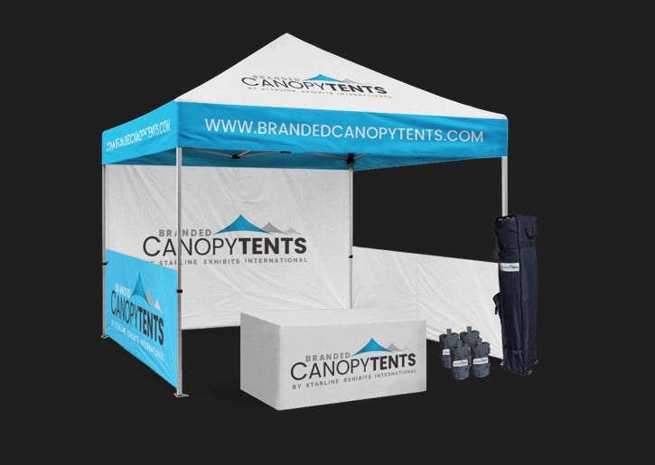 Unveil a Unique Custom Logo Tent for Strong Impression! | by Branded ...