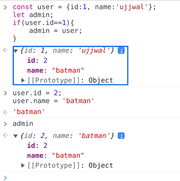Object reference issue in javascript | by Ujjwal Gupta | Medium
