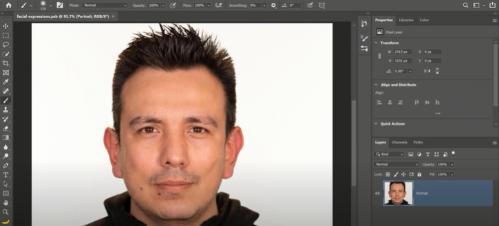 Facial Features: 2 MAGICAL Tools To Adjust Facial Features in Photoshop ...