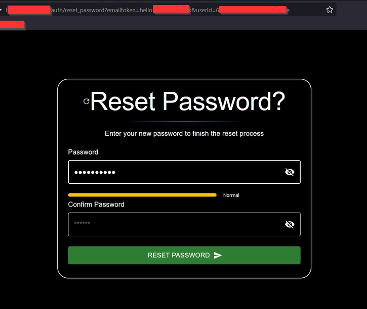 Critical Vulnerability in Password Reset Function: Bypassing Token Validation for Account ...