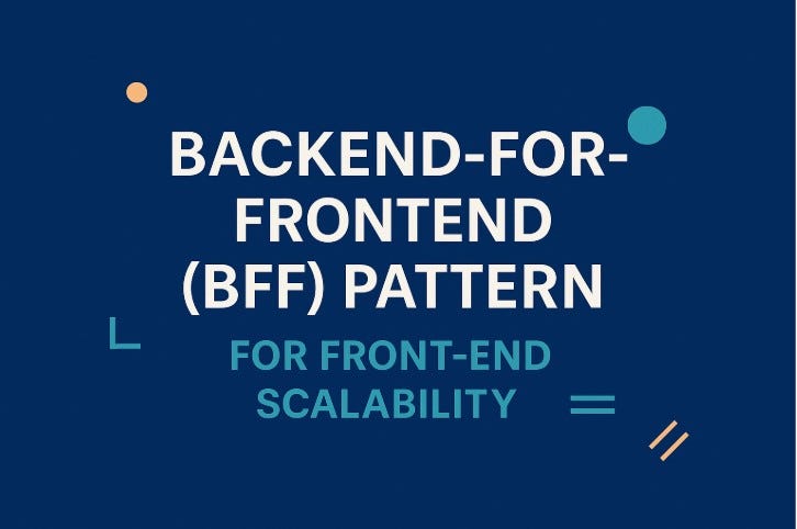 Backend For Frontend Bff Pattern For Front End Scalability By Vijay 8625