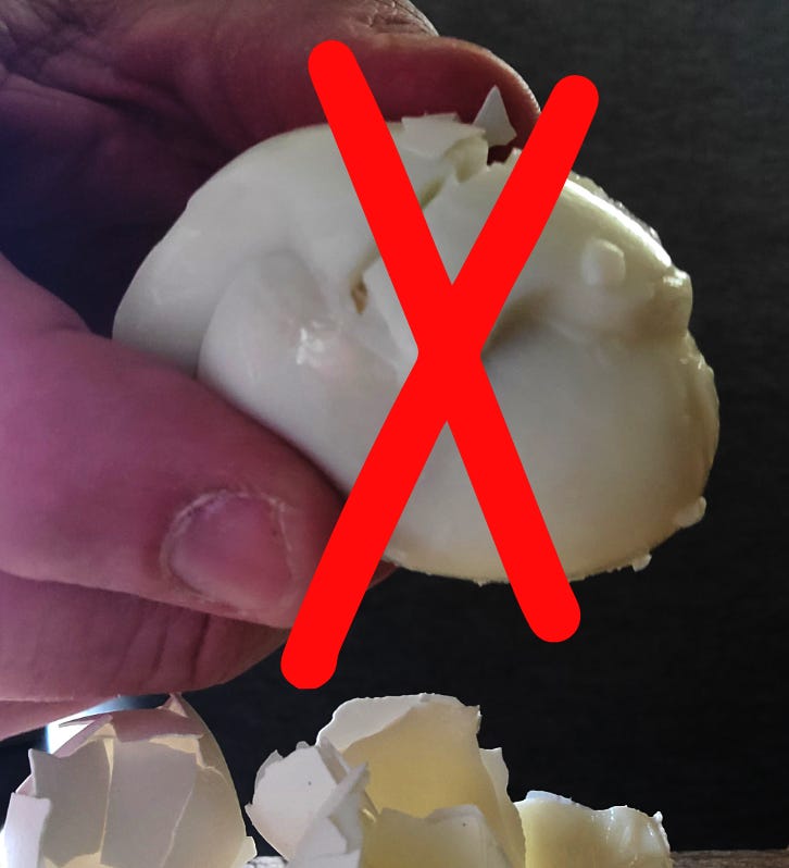 The SECRET to “Easy to Peel” — Hard Boiled Eggs | by Joey E | Medium