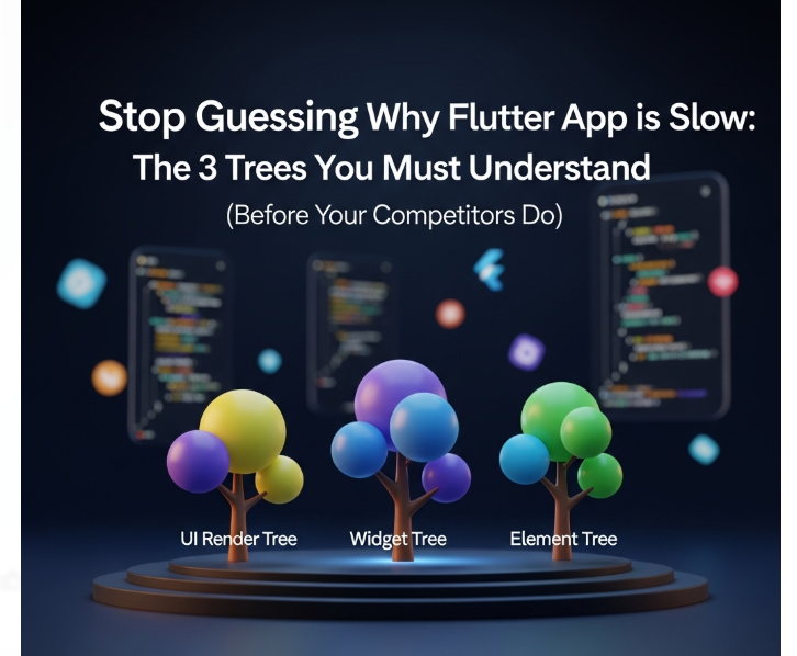 Stop Guessing Why Your Flutter App is Slow: The 3 Trees You Must Understand (Before Your ...