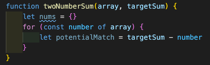 Tackling the Two Number Sum Algorithm | by Christa Gammage | Medium