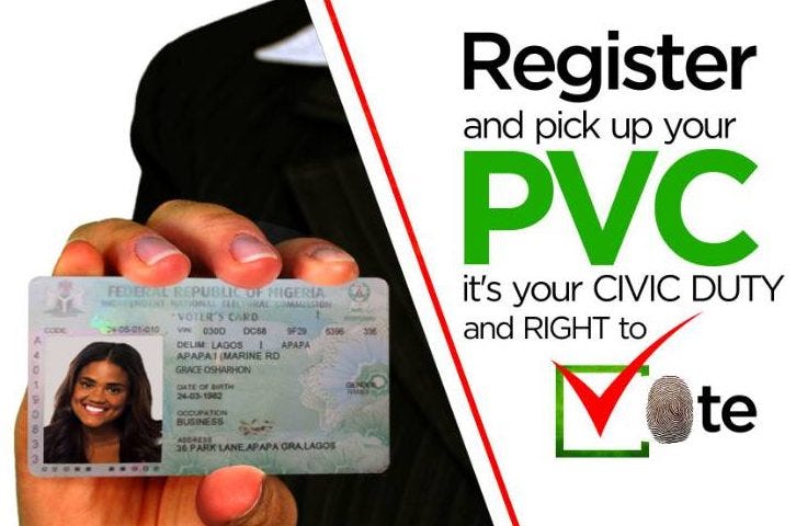 Democratic Decay in Nigeria — Is My PVC Really Enough? | by Solape ...