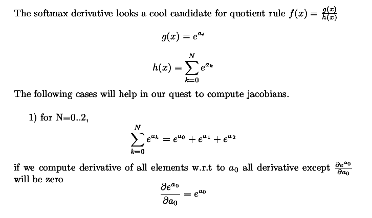 demystifying derivatives of softmax -1 | by Sam Sepiol | Medium