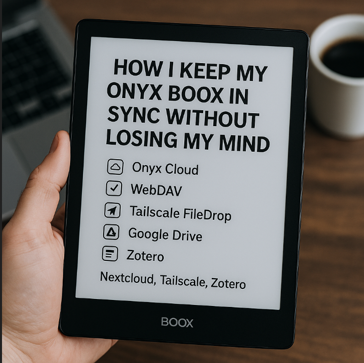 How I Keep My Onyx Boox in Sync Without Losing My Mind | by Len | Medium