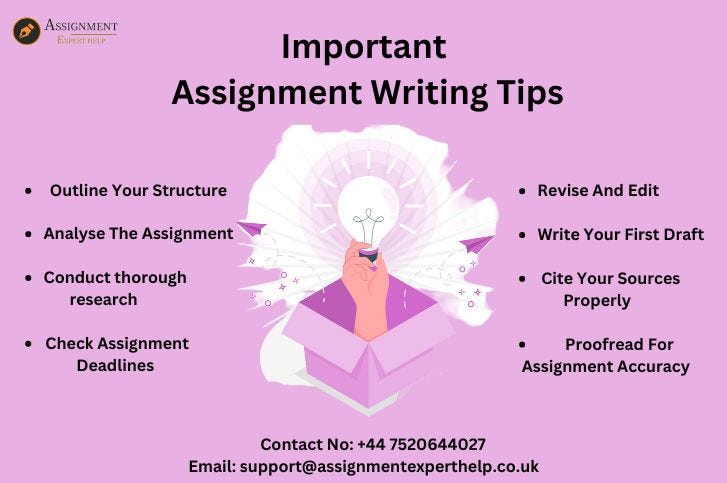 8 Important Assignment Writing Steps | by Amelia Jones | Jul, 2024 | Medium