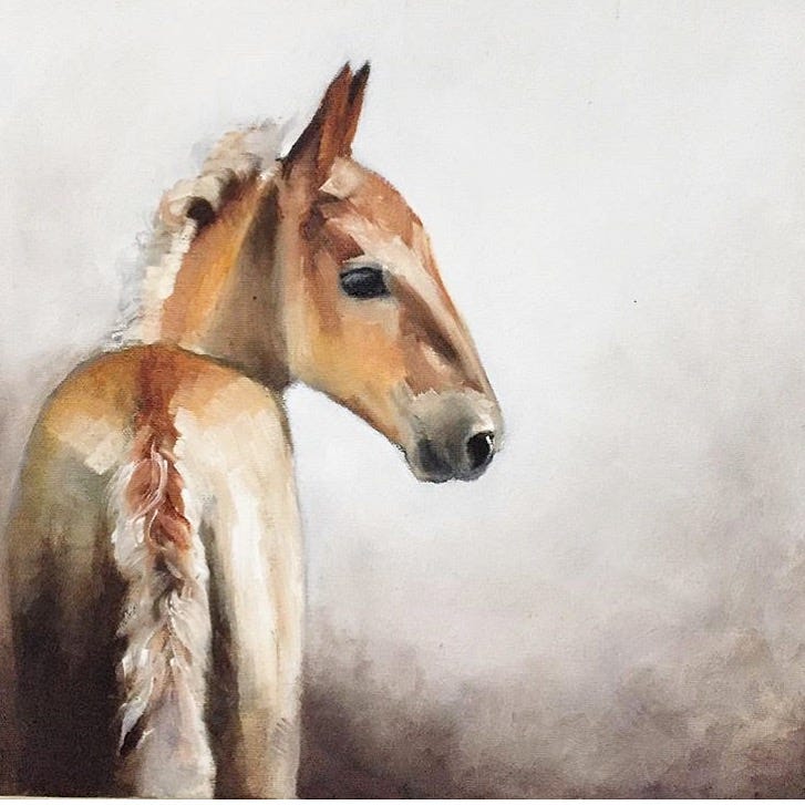 Reetta Immonen. Oil on canvas paintings by Finnish… | by Joyce Ter ...
