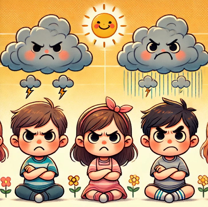 They’re like little storms, brewing clouds of gray, Sunshine swallowed ...