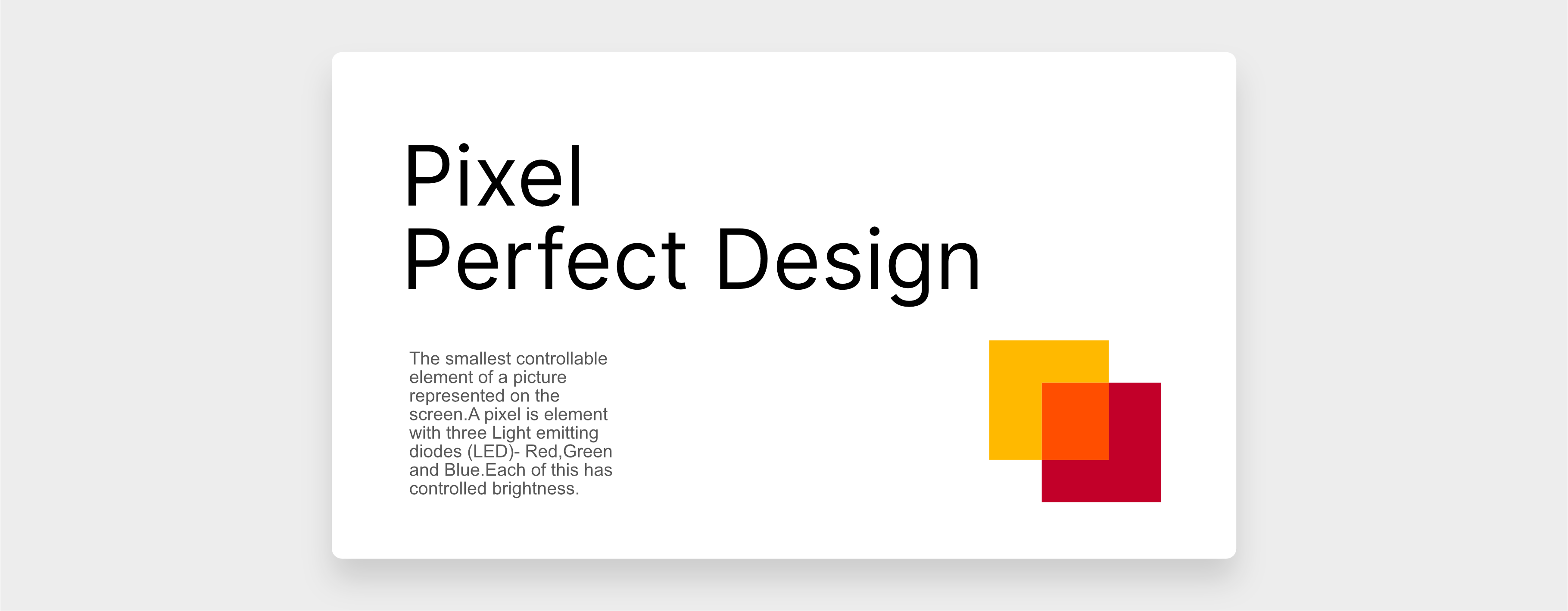Pixel Perfect