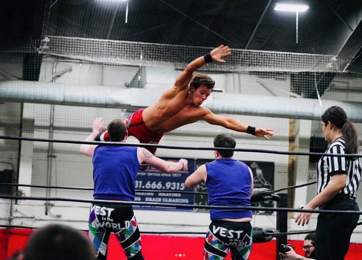 Pro wrestler flies high in the ring and social media | by Tom Victoria ...