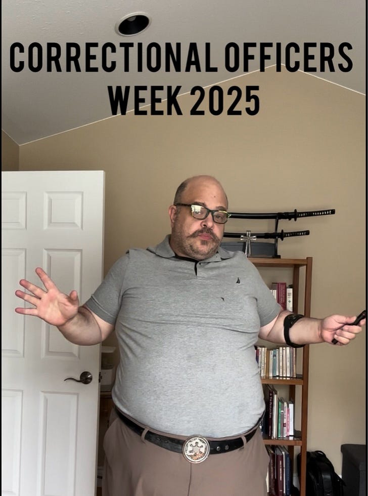 Correctional Officers Week 2025 | by Michael Doucette Stellator | Medium