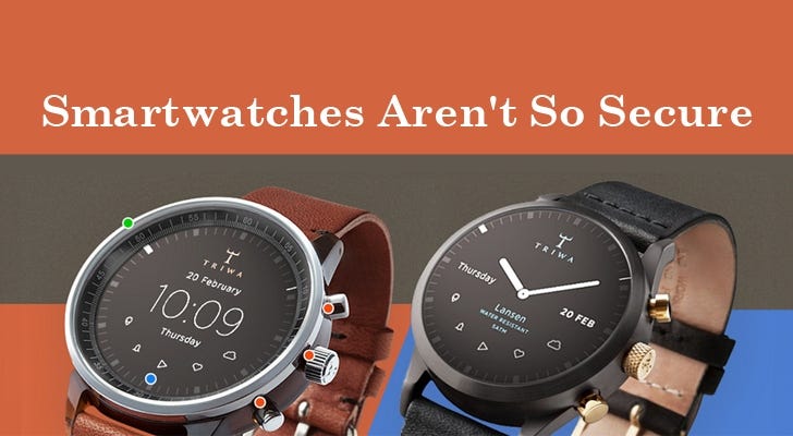 Are Smartwatches Hackable?. Like any internet-connected device… | by ...