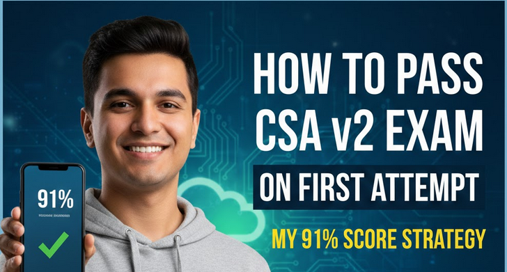 How to Pass CSA v2 Exam on First Attempt — My 91% Score Strategy | by ...