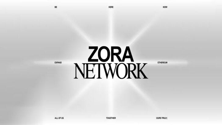 ZORA’s airdrop strategy NFT Marketplace & Layer 2 with $60 million ...