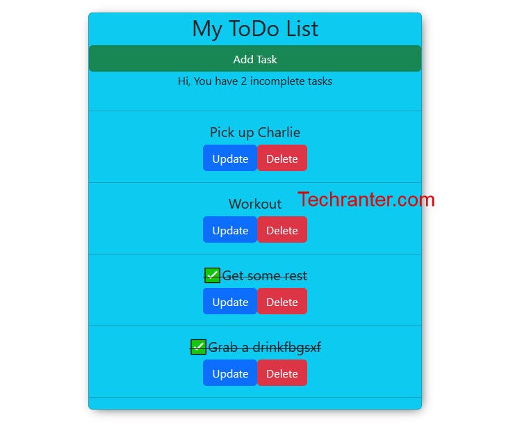 How To Build a ToDo App With Django and React | by Robinokwanma | Medium