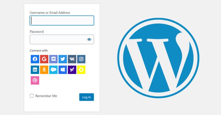 WordPress Social Login and Register Authentication Bypass - Recon shell - Medium