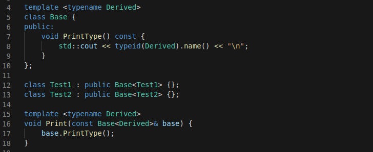 Writing Common Functionality With CRTP Idiom in C++ | by Debby Nirwan | Better Programming